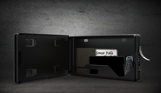 License Plate Safe - The Secret Stash Box for Your Vehicle