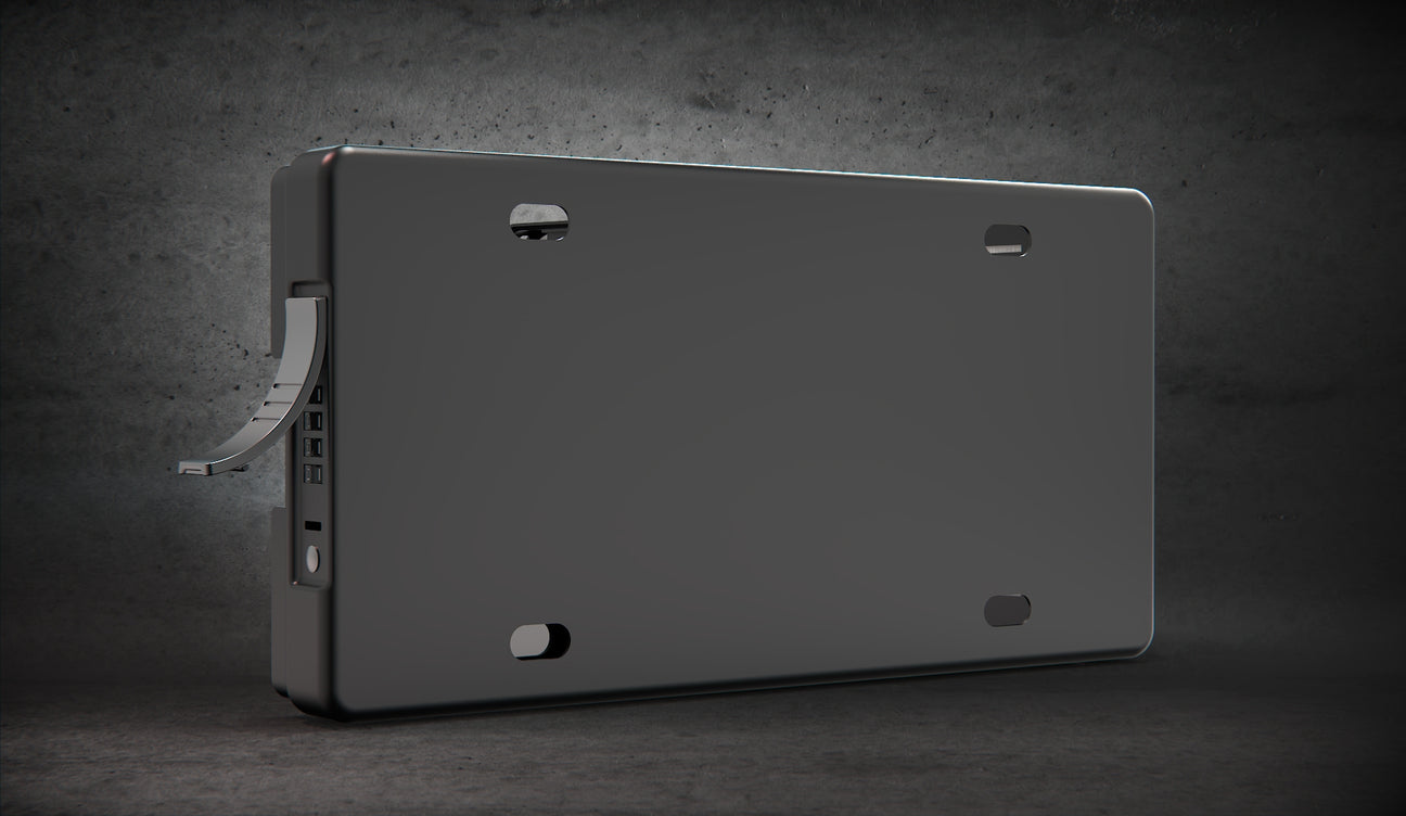 License Plate Safe - The Secret Stash Box for Your Vehicle