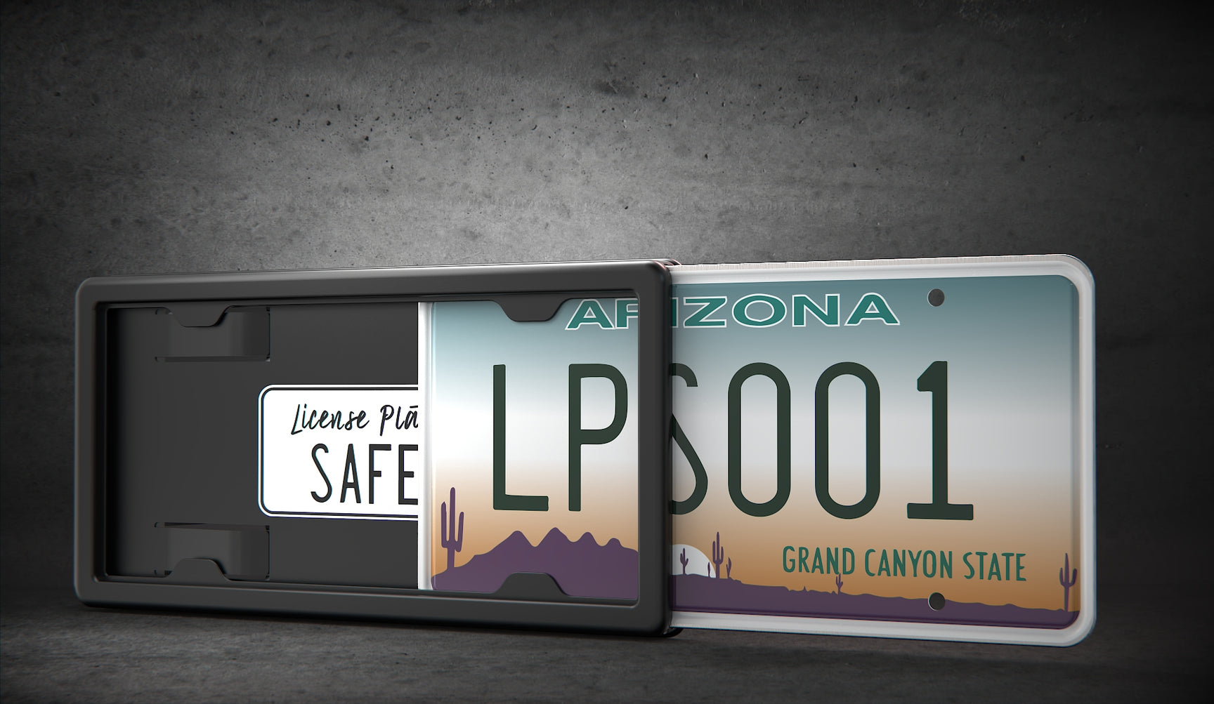 License Plate Safe - The Secret Stash Box for Your Vehicle